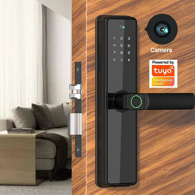 Innovative Tuya Smart Door Lock With Camera Biometric Fingerprint ...