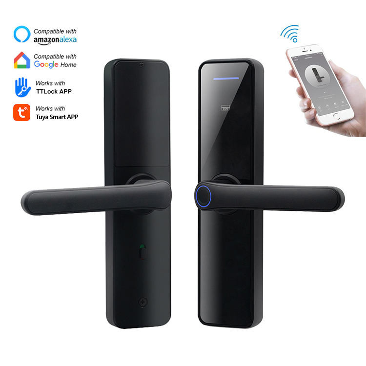 FCC Bluetooth Smart Door Locks Automatic Locking For Apartment