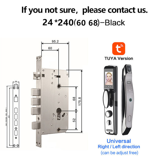 Biometric Fingerprint Sliding Door Smart Lock Grey Aluminium Door ... Biometric Fingerprint Sliding Door Smart Lock Grey Aluminium Door ...