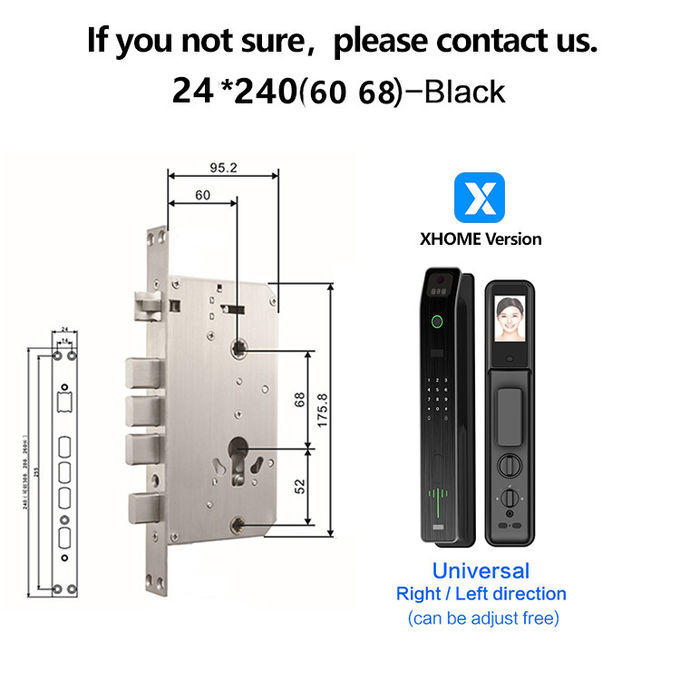 3D Face Recognition Smart Camera Door Lock Biometric With Tuya App 3D Face Recognition Smart Camera Door Lock Biometric With Tuya App