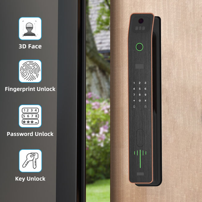 3D Face Recognition Smart Camera Door Lock Biometric With Tuya App 3D Face Recognition Smart Camera Door Lock Biometric With Tuya App
